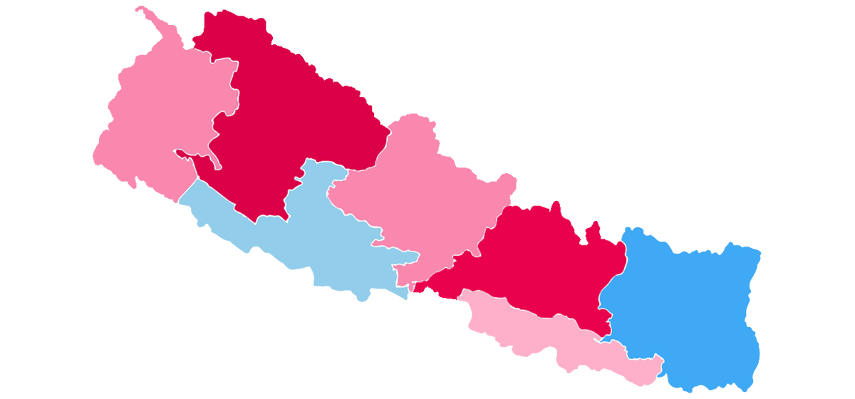 Nepal’s new map covers an area of 147,516 sq km, 10,000 copies being ...