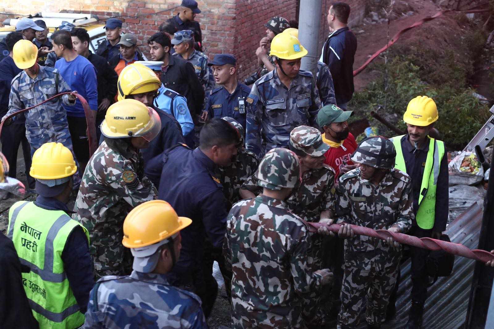 Fire in Balaju industrial area brought under control (Photo feature ...