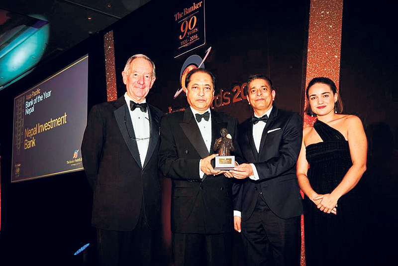 NIBL named 'Bank of the Year' award for fifth time - myRepublica - The ...