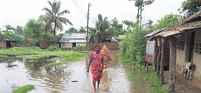 Border villages submerged due to Indian dam - myRepublica - The New ...