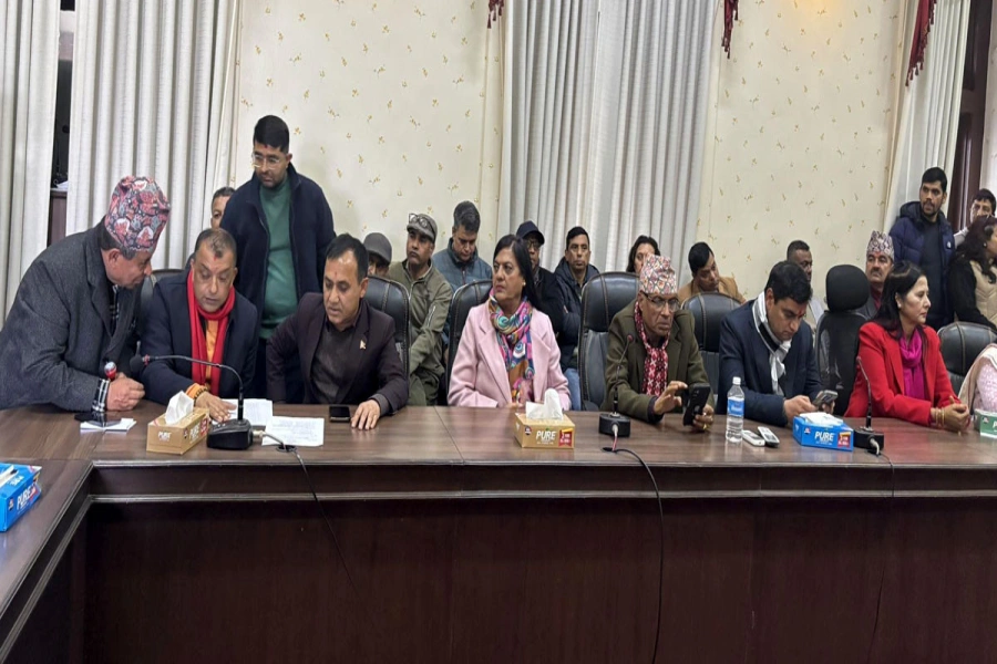 Thapa-led NC reach EC to update executive records - myRepublica - The ...