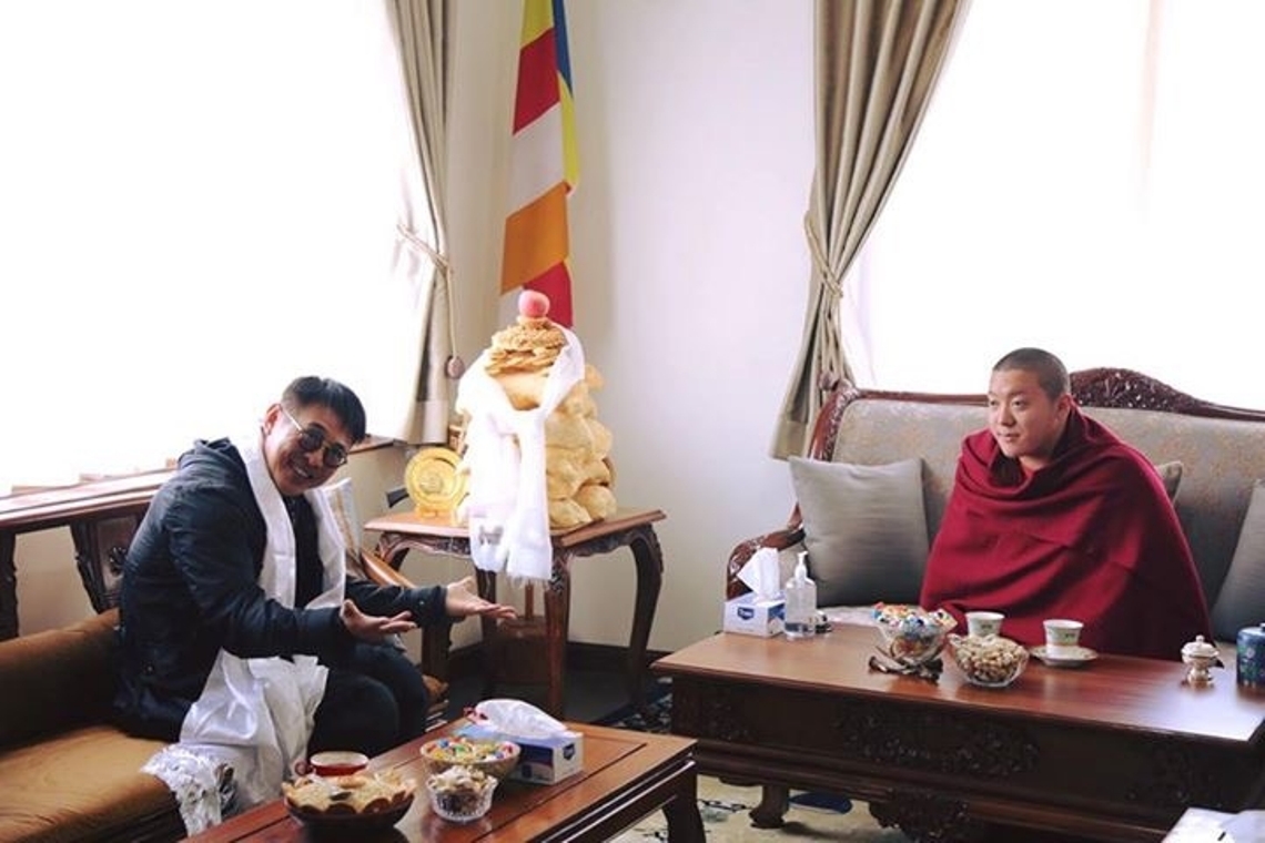 Hollywood actor Jet Li busy meeting with Buddhist religious leaders ...
