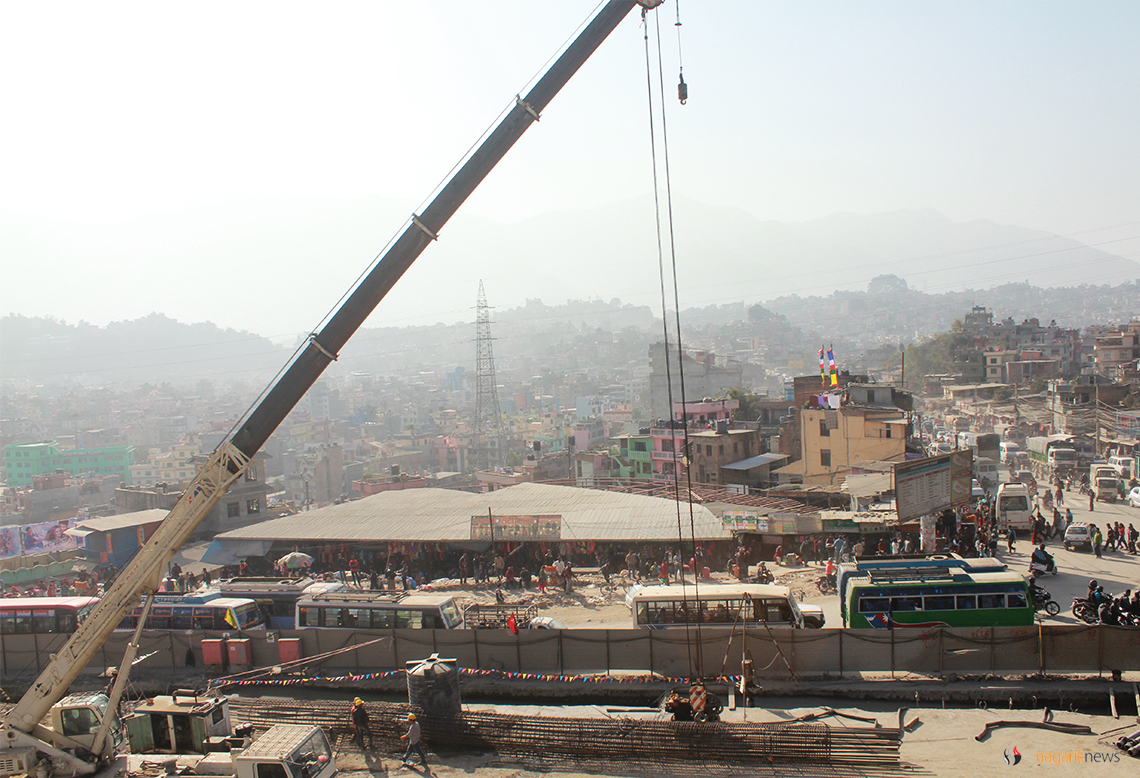 Nepal’s first underpass being built at Kalanki - myRepublica - The New ...